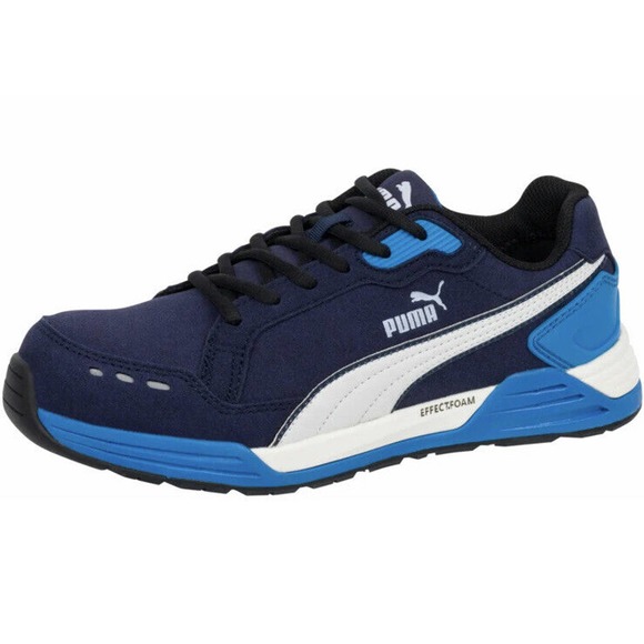 Blue | Shoes | Puma Safety Airtwist Low Composite Toe Blue Work Shoes ...
